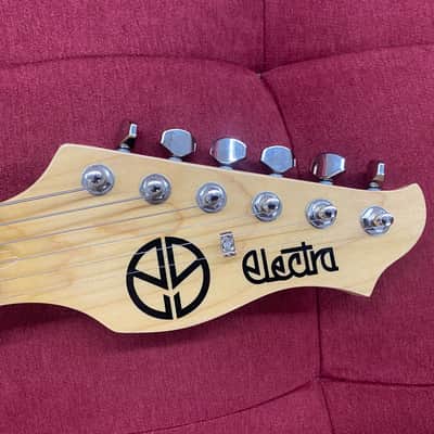 Electra Phoenix S Guitar - Trans Black - MIK | Reverb