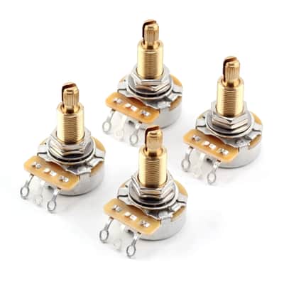 CTS 500k Pot Long Shaft - TAOT Custom, Audio Taper-1x | Reverb