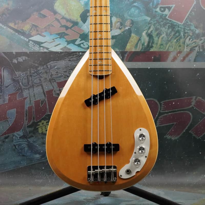 Fernandes YB-75 Teardrop 'Biwa Bass' 2000's Natural | Reverb Canada