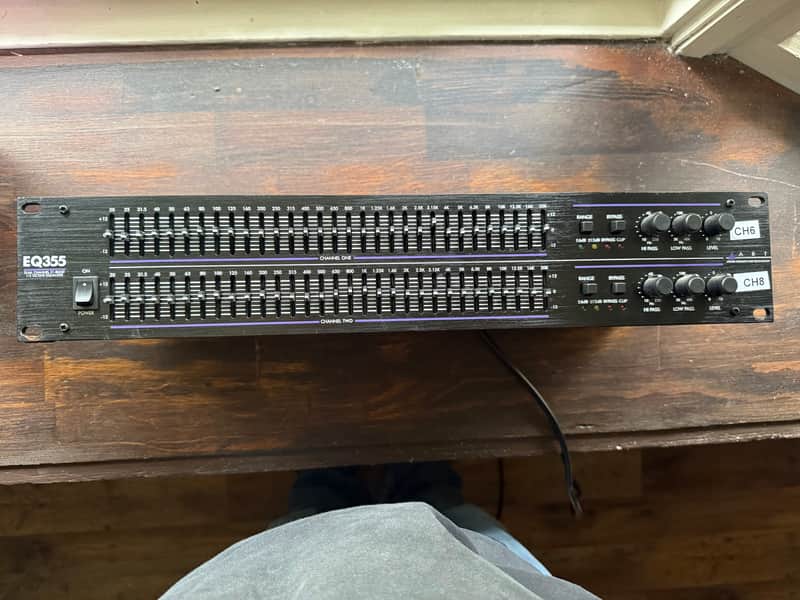 ART EQ355 Dual 31-Band Rackmount Graphic Equalizer 2018 - | Reverb