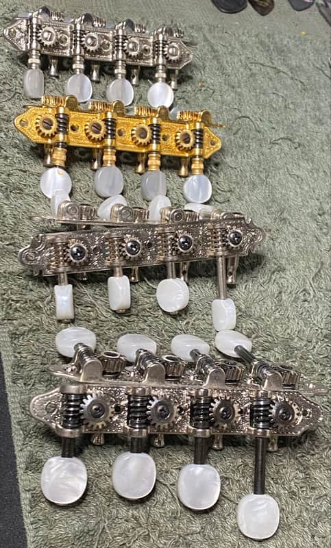 Grover Gibson Flatiron A5 and F5 mandolin tuners 2000s - | Reverb