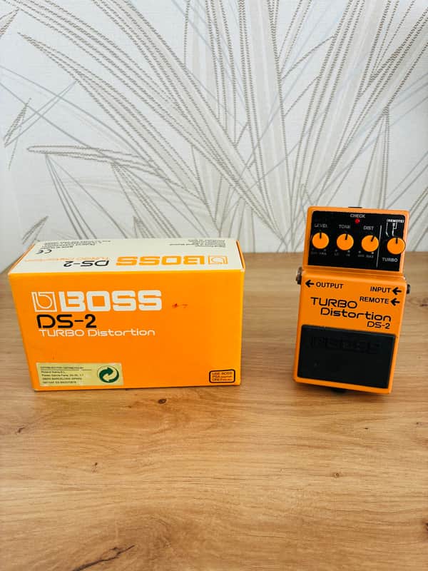 Boss DS-2 Turbo Distortion (Silver Label) 1989 - Present - | Reverb