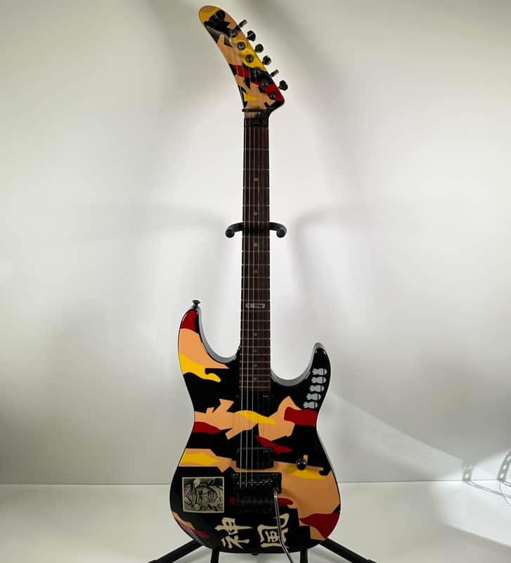 ESP LTD GL-200K George Lynch Signature Kamikaze Graphic | Reverb