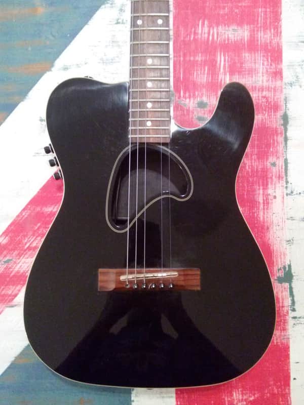 Charvel Charvette Acoustic Electric Black | Reverb