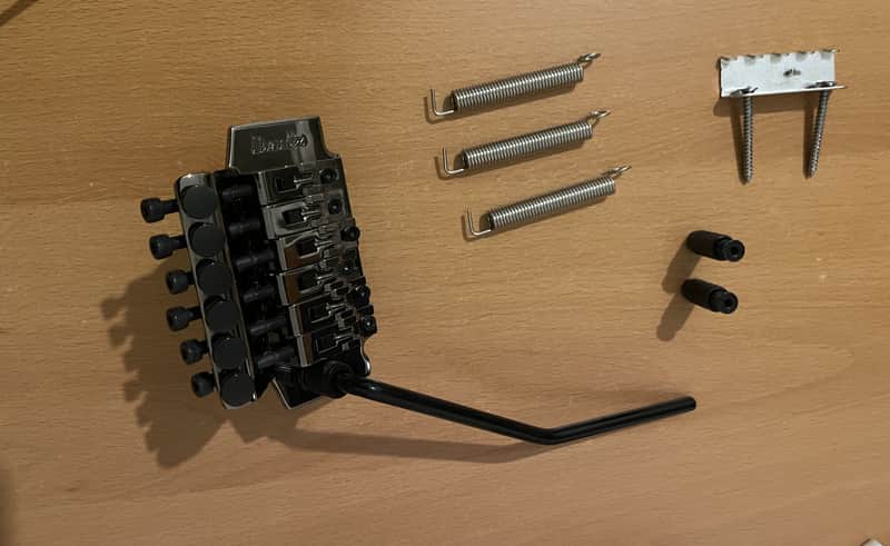 Ibanez JEM Jr. Tremolo Bridge including arm, springs, claw | Reverb