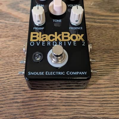 Snouse Electric Co BlackBox Overdrive 2 Stage Pro Mod 2022 | Reverb