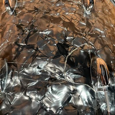 1970s Gretsch Stop Sign Badge Drum Set Black Diamond Pearl | Reverb