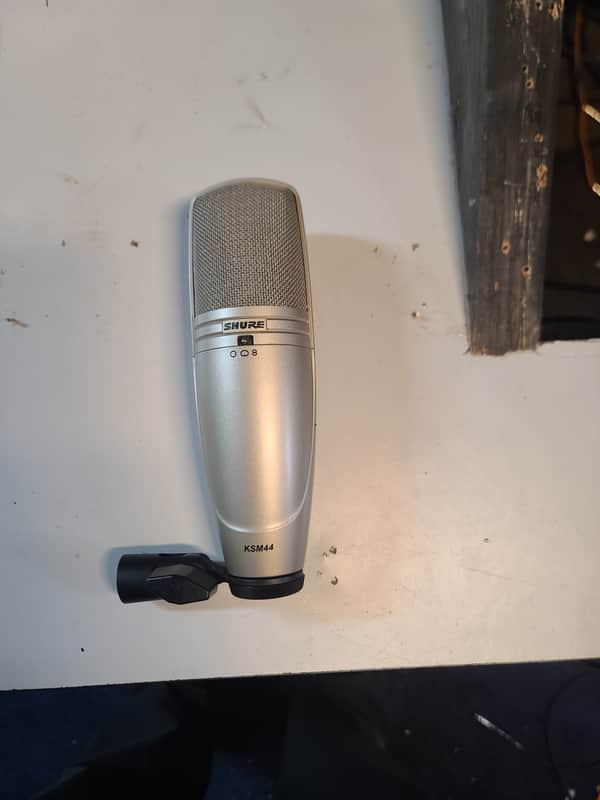 Shure KSM44A Large Diaphragm Multipattern Condenser | Reverb