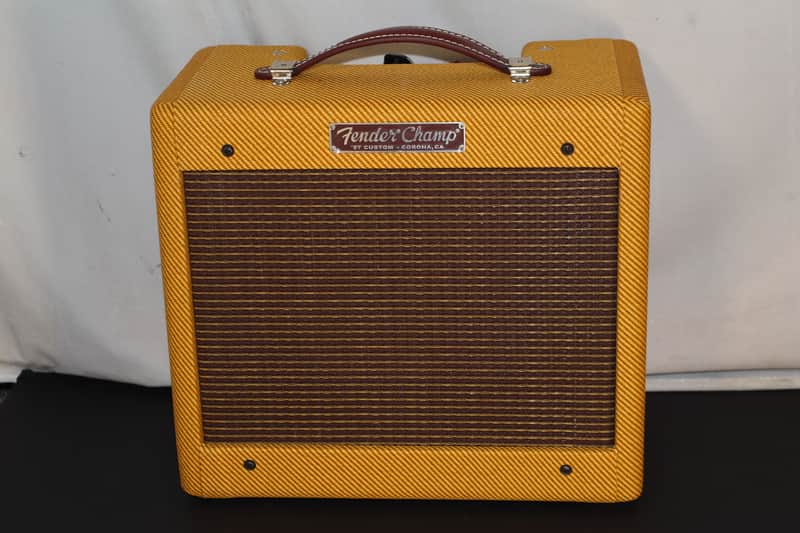 Fender '57 Custom Champ Tweed 2-Channel 5-watt Tube Combo Amp | Reverb