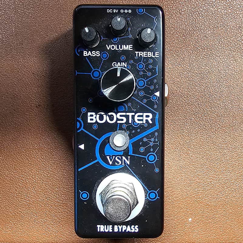 VSN Booster Analog Clean Boost pedal - True Bypass | Reverb