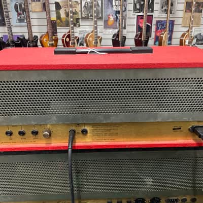 Marshall Lead 100 MOSFET head 1980,s - Red | Reverb
