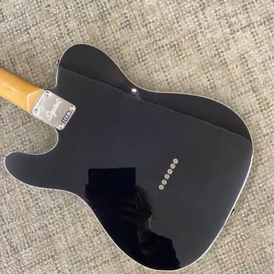 Squier Classic Vibe Baritone Custom Telecaster 2025 in Black | Reverb