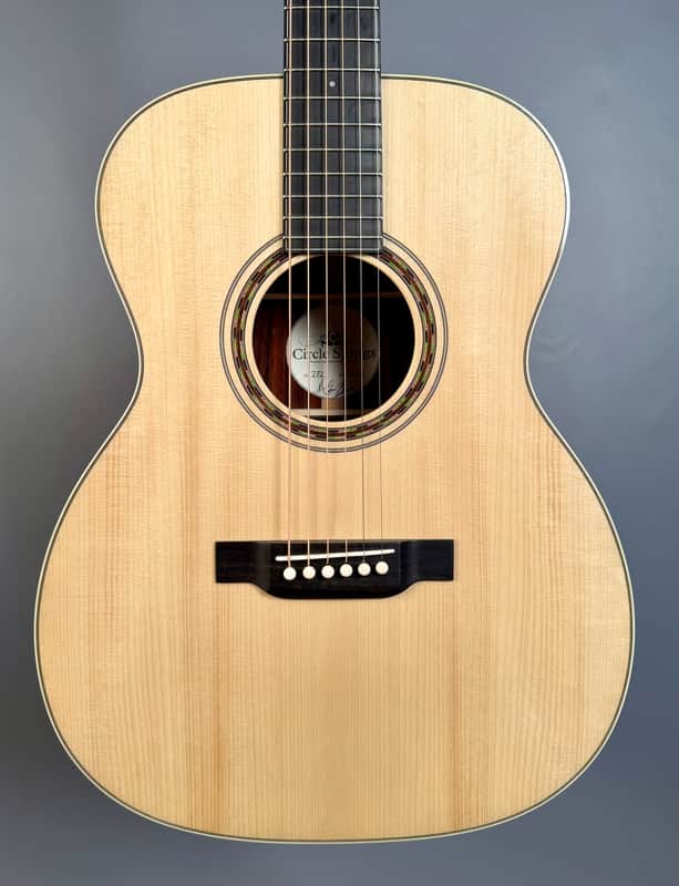 Circle Strings OM Model Adirondack Spruce & Cocobolo | Reverb