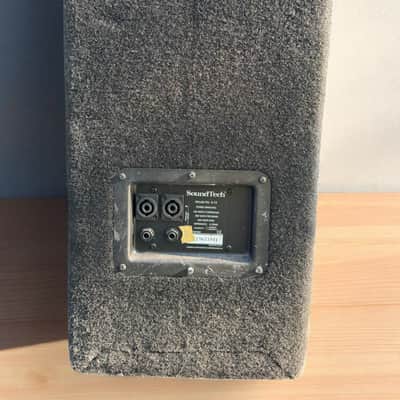 SoundTech S-12 Speaker Passive Pro Audio Cabinet Carpeted PA | Reverb