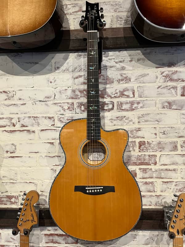 PRS SE A50 Angelus Acoustic-electric Guitar - Black Gold | Reverb