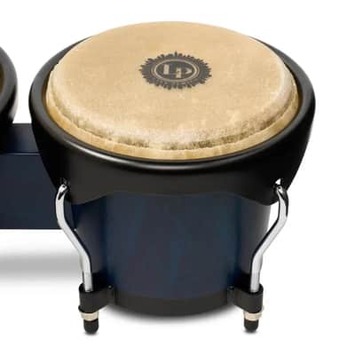 LP City II Mango Wood Bongos Blue | Reverb