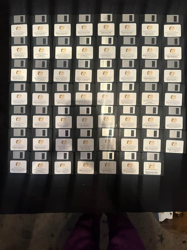 EMU SP-1200 Floppy Disk Samples 55 x E-mu Sound Set Disks SP | Reverb