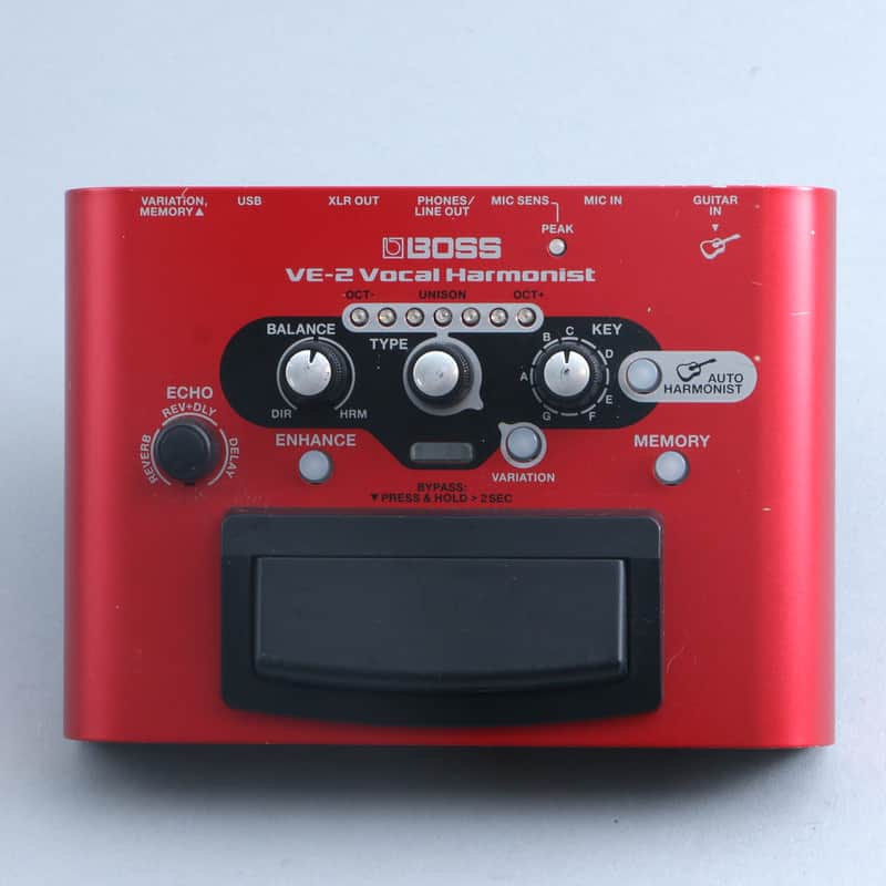 Boss VE-2 Vocal Harmonist Vocal Vocal Effects Pedal P-24962 | Reverb