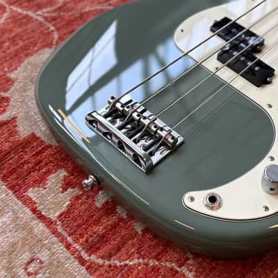 Fender American Professional Precision Bass - Antique Olive | Reverb