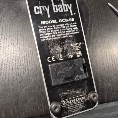 Dunlop GCB95 Cry Baby Wah w/ Fasel, True bypass, & LED Mods | Reverb