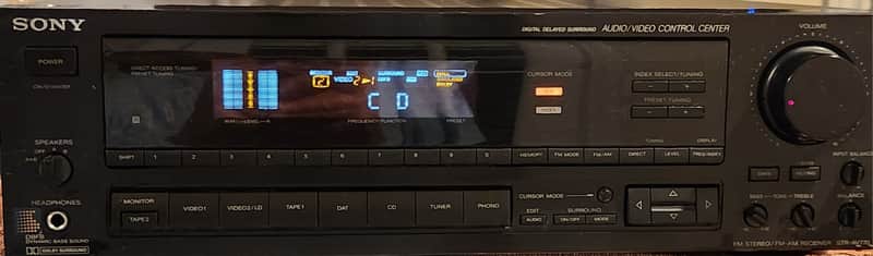 Sony Sony STR-AV770 i vintage Audio/Video Control Center 90s | Reverb