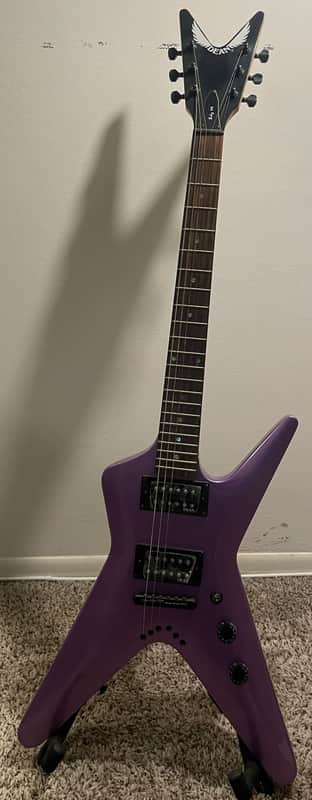 Vintage Dean Baby ML Electric Guitar Metallic Purple New Old | Reverb