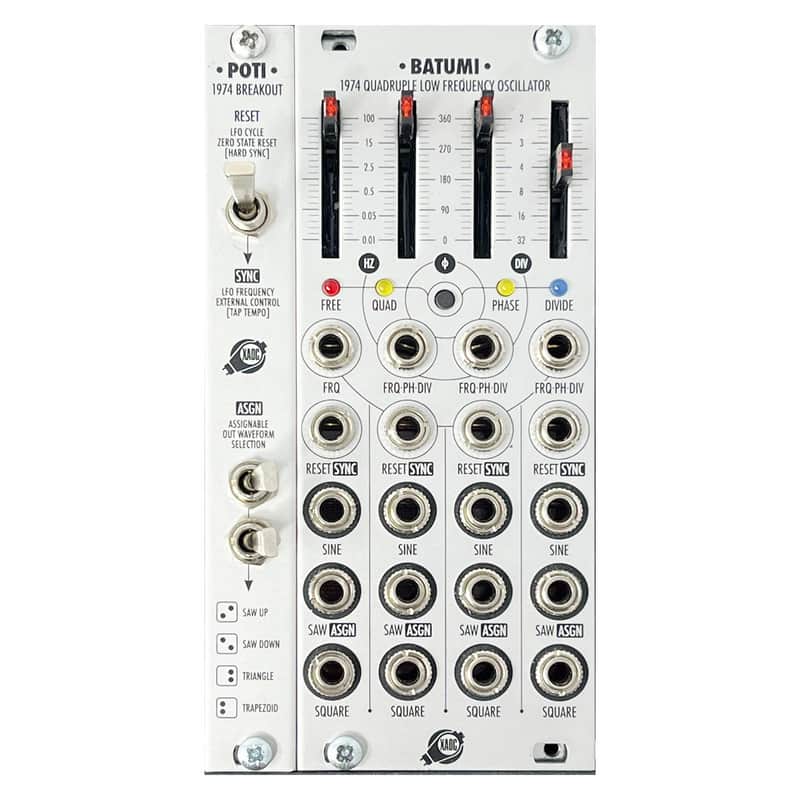 XAOC Devices Batumi & Poti Expander Eurorack Modules | Reverb