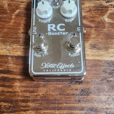 Xotic RC Booster V2 2016 - Present - Chrome | Reverb