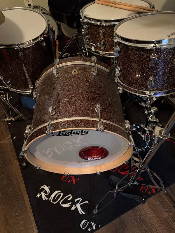 Ludwig keystone 4pc kit shell pack | Reverb