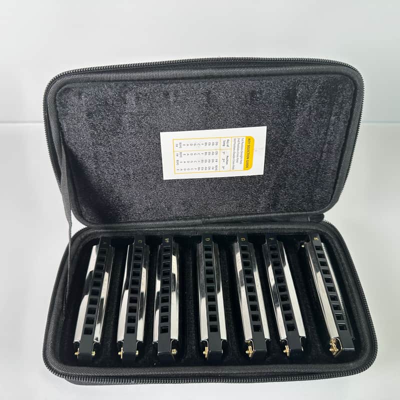 Hohner Blues Band 7-piece Harmonica Set | Reverb
