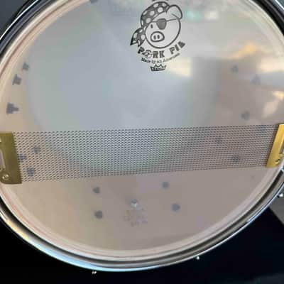 ~RARE!~ Pork Pie USA Custom 7x13 Curly Maple/Copper Hybrid | Reverb