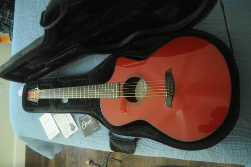 Composite Acoustics OX HG RED ELE Carbon Fiber/Stainless | Reverb