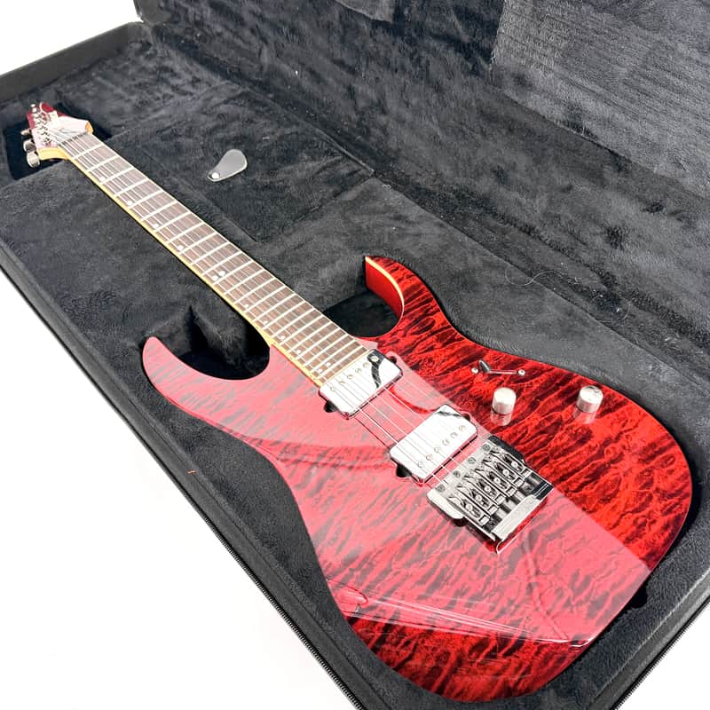 2012 Ibanez Premium RG921QM – Red Desert | Reverb Canada