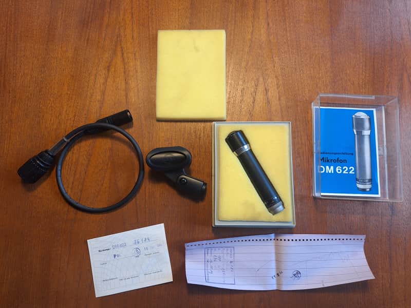 Vintage RFT DM622 Dynamic Omni Microphone *With Tuchel | Reverb