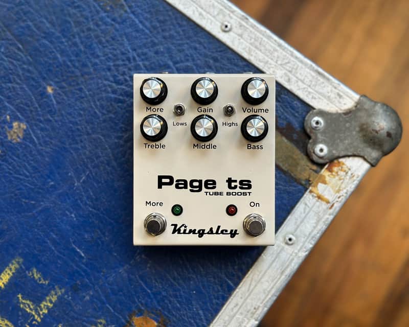 Kingsley Page TS Hand-Wired Tube Boost Pedal | Reverb