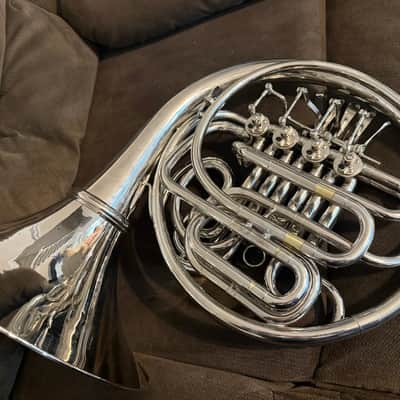 MOG French Horn – Double Horn (F/Bb) – Silver-Plated – Fully | Reverb