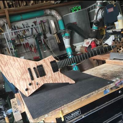 the XPro PLUS Quilt Top Guitar Black Diamond Custom Shop ALL | Reverb