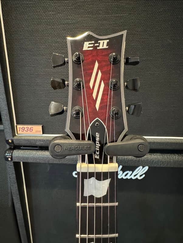 ESP E-II Eclipse 2021 See-thru black cherry burst | Reverb