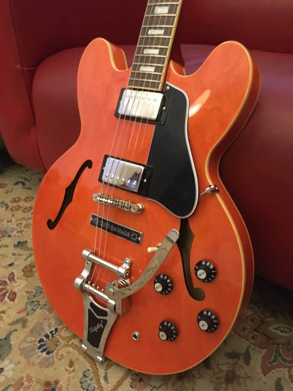 Epiphone ES 335 Watermelon Red Bigsby Ltd. Edition 2024 | Reverb