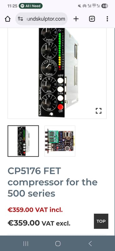 Soundskulptor CP5176 FET compressor DIY kit | Reverb Canada