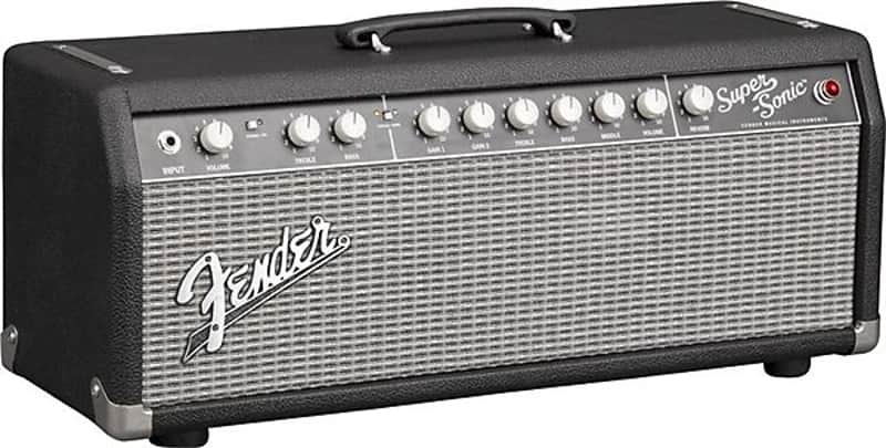 Fender Super-Sonic 22 2-Channel 22-Watt Guitar Amp Head | Reverb
