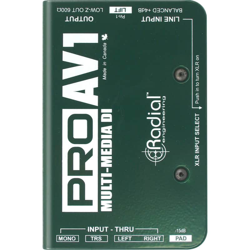 Radial ProAV1 Passive Direct Box (B-Stock) | Reverb