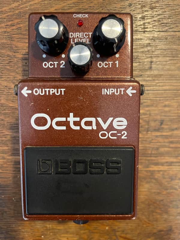 Boss OC-2 Octave (Black Label) 1984 - 1989 - Brown | Reverb