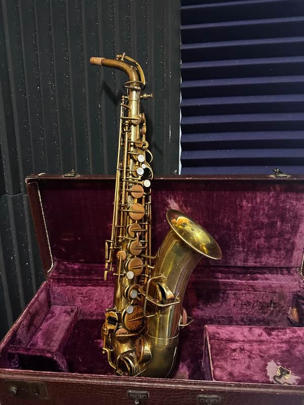 Indiana Band Inst CO. Elkhart IND Alto Saxophone Low Pitch A | Reverb