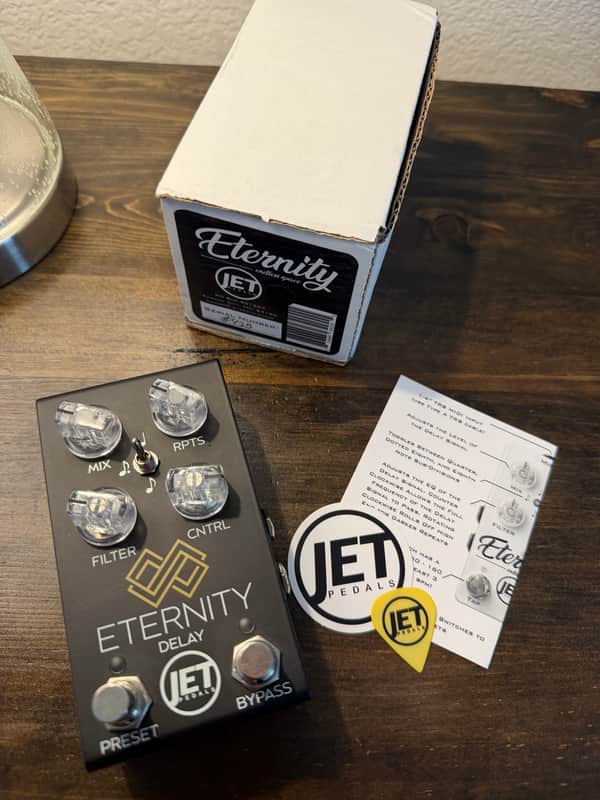 Jet Pedals Eternity Delay w/ MIDI 2023 - Black | Reverb