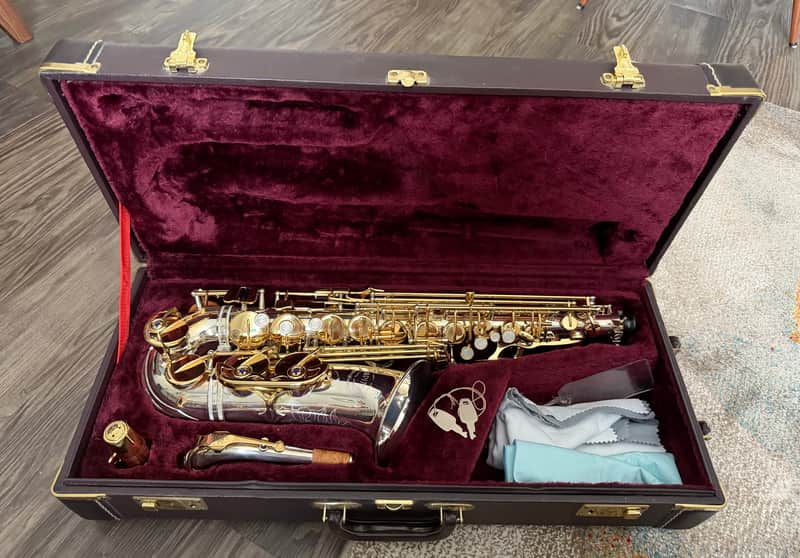 Jupiter Alto Saxophone JAS-869SG with Case | Reverb