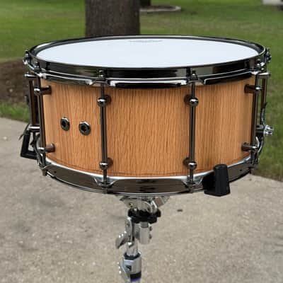 AVA Drums 14x6.5" Red Oak Straight Stave Snare Drum 2026 | Reverb