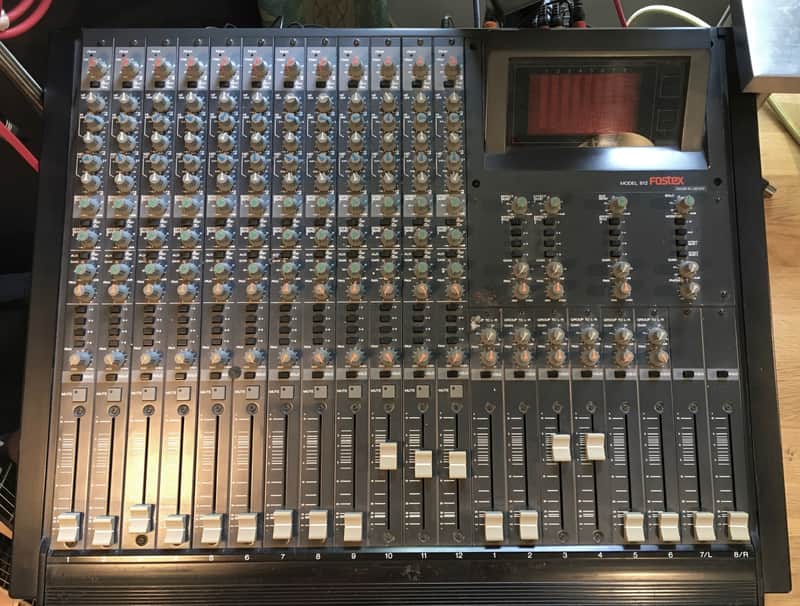 Fostex 812 12-track Analogue Mixing Desk | Reverb UK