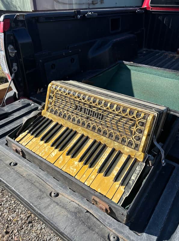 Vintage Hohner '1055' Accordion 1929-1933 TESTED/WORKS! | Reverb