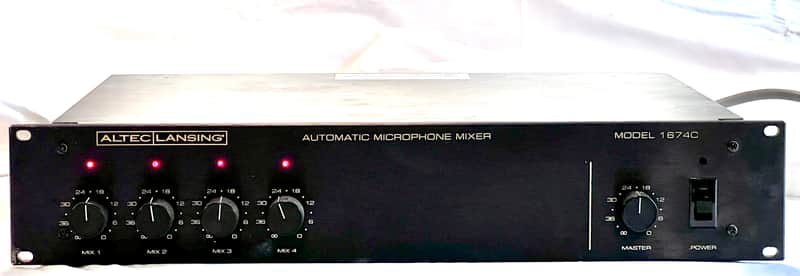 Altec Lansing 1674C Automatic Microphone Mixer | Reverb